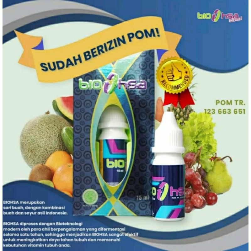 Jual Bio hsa original 15ml | Shopee Indonesia