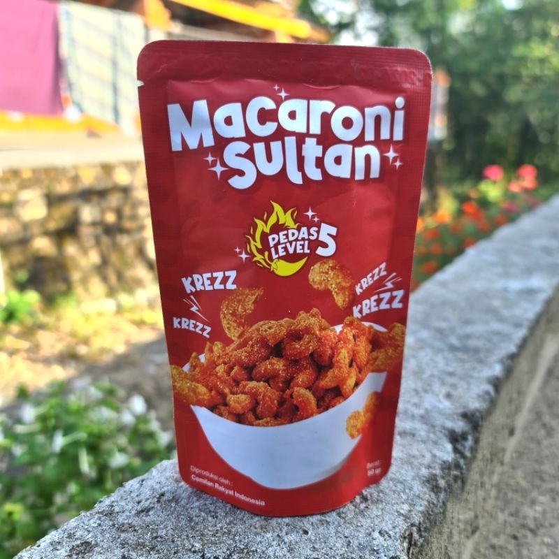 Jual Macaroni Sultan / Macaroni Banyak Rasa Kemasan 50gr Ecer dan ...