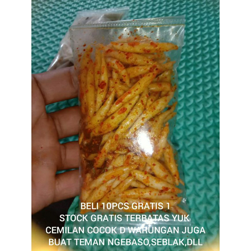 Jual Tiktuk Citruk Gurih Pedas Daun Jeruk (1PACK 15 PCS) | Shopee Indonesia