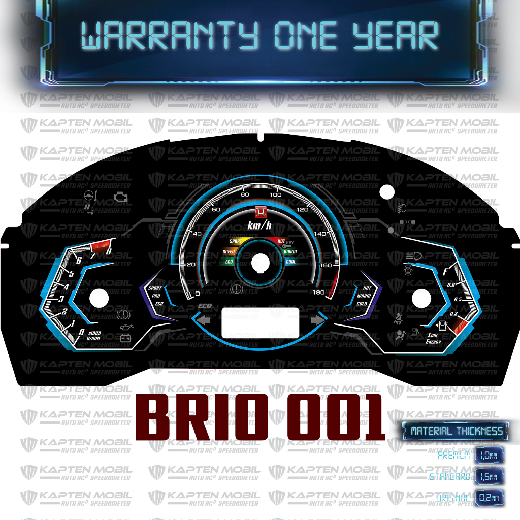 Jual Custom Panel Speedometer Mobil Custom Brio/Mobilio ( Promo ...