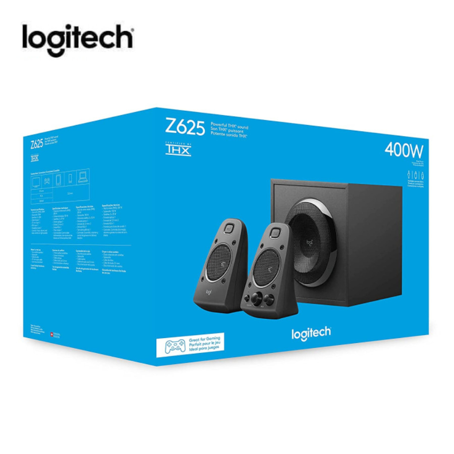 Jual LOGITECH Z625 - SPEAKER SYSTEM WITH SUBWOOFER AND OPTICAL INPUT | Shopee Indonesia