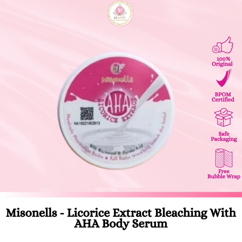 Jual YF BEAUTY Misonells - Licorice Extract Bleaching With AHA Body ...