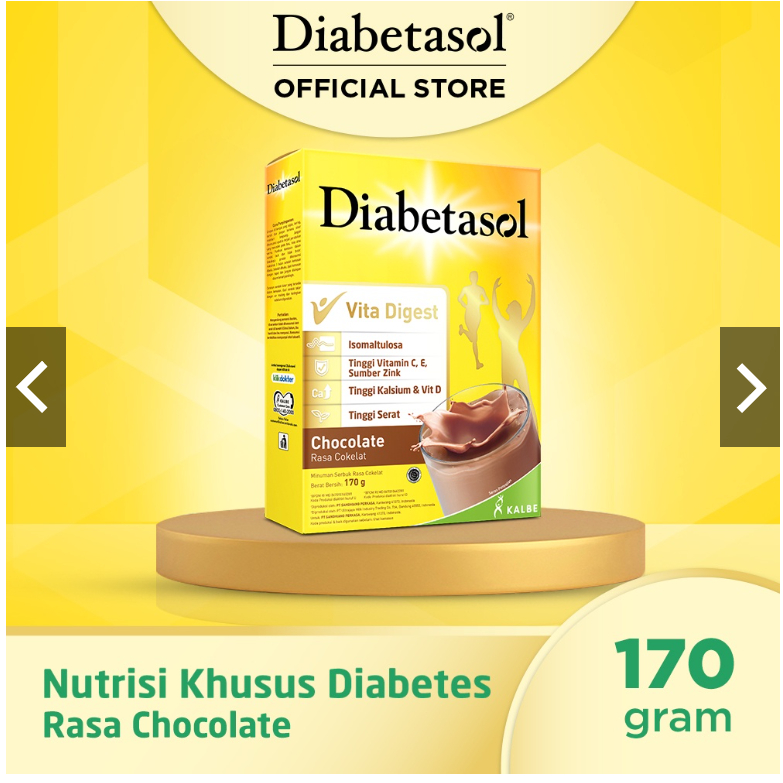 Jual DIABETASOL COKLAT 170GRM | Shopee Indonesia Jual DIABETASOL COKLAT 170GRM | Shopee Indonesia