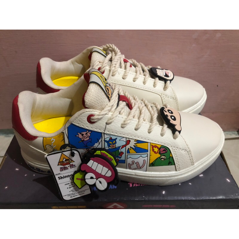 Jual Aerostreet x Tahilalats x Shinchan Seaseon 2.size 39 - insole 25’2 ...