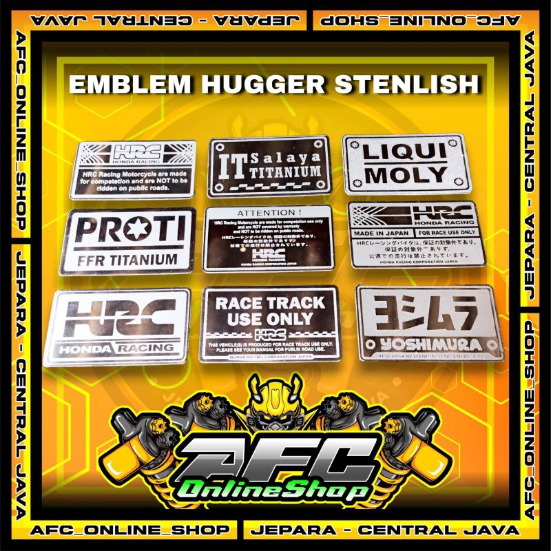 Jual Emblem Hugger Proti Ffr | Shopee Indonesia