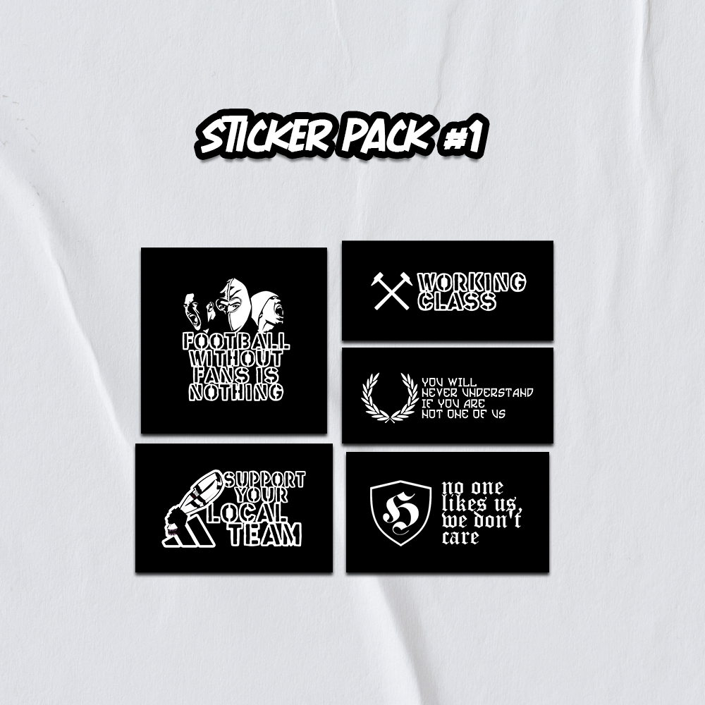 Jual Sticker Pack Casual Ultras Hooligan Working Class Support Local ...