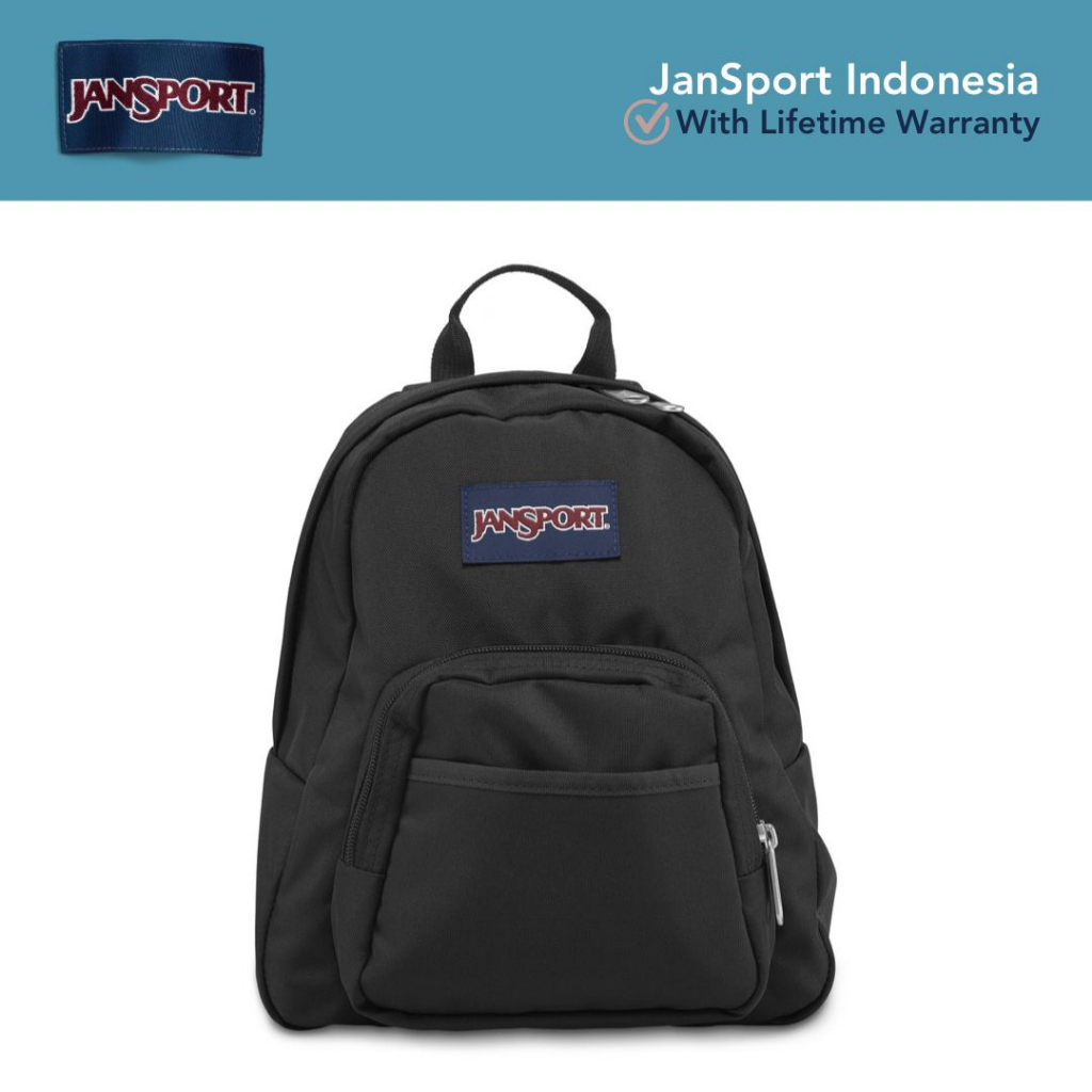 Jual JanSport Tas Ransel / Mini Backpack / Mini Daypack Half Pint Black | Shopee Indonesia