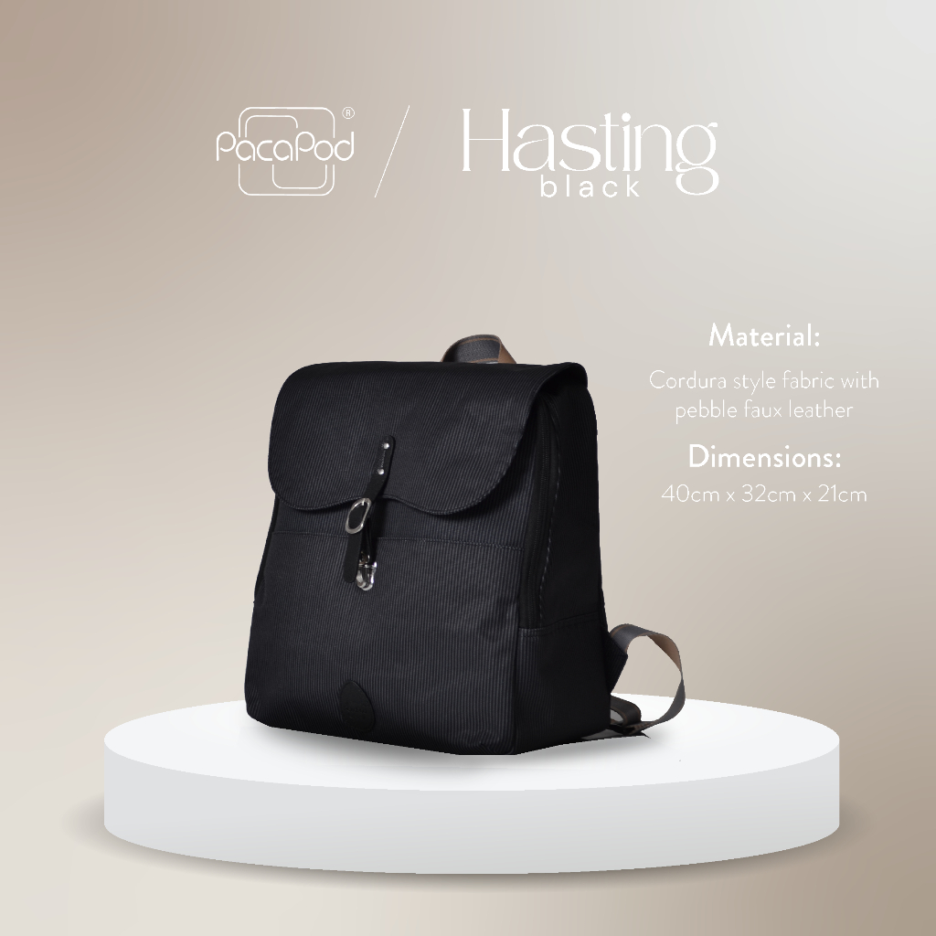 Jual PacaPod Hastings Black | Shopee Indonesia