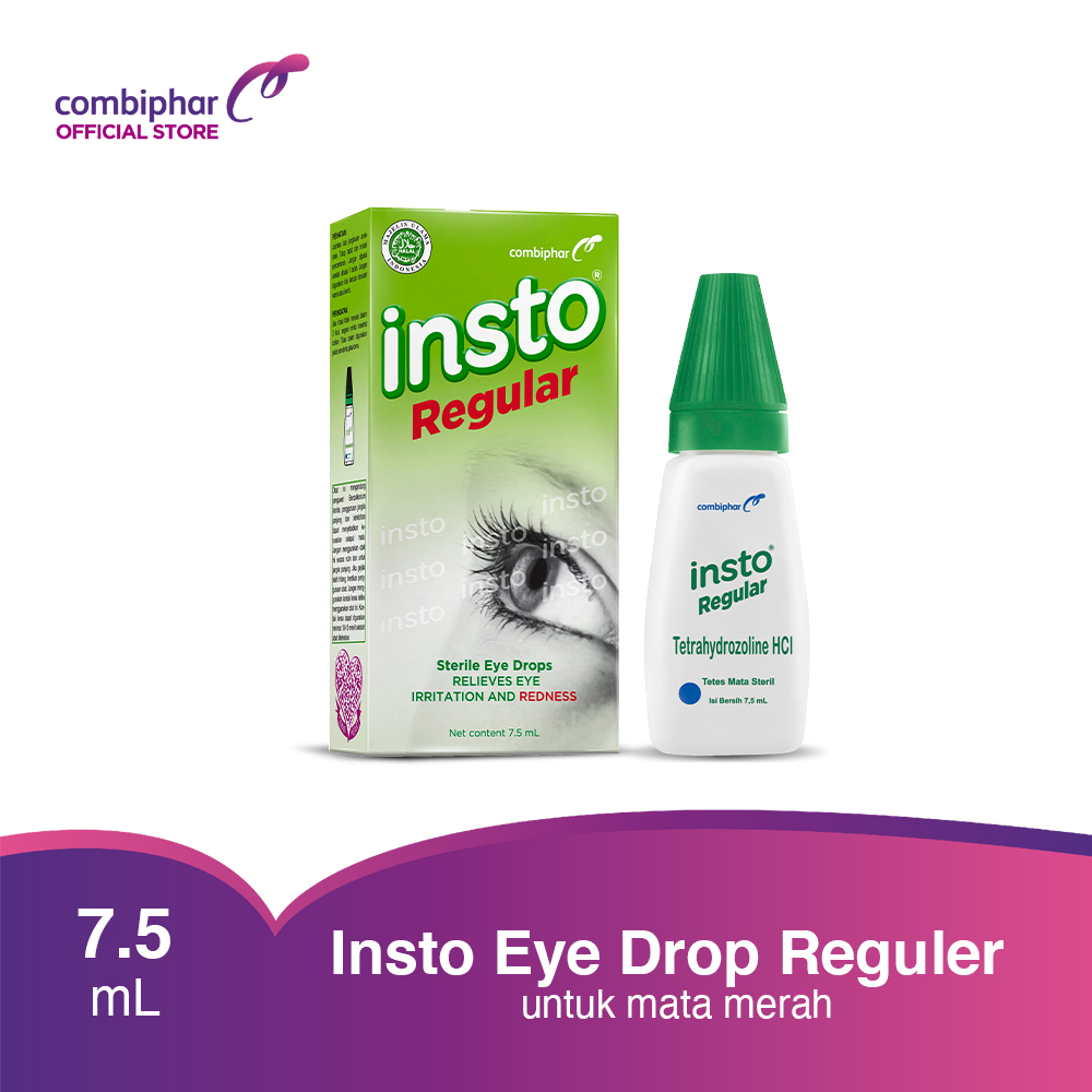 Jual Insto Eye Drop Reguler 7.5ml - untuk mata merah | Shopee Indonesia