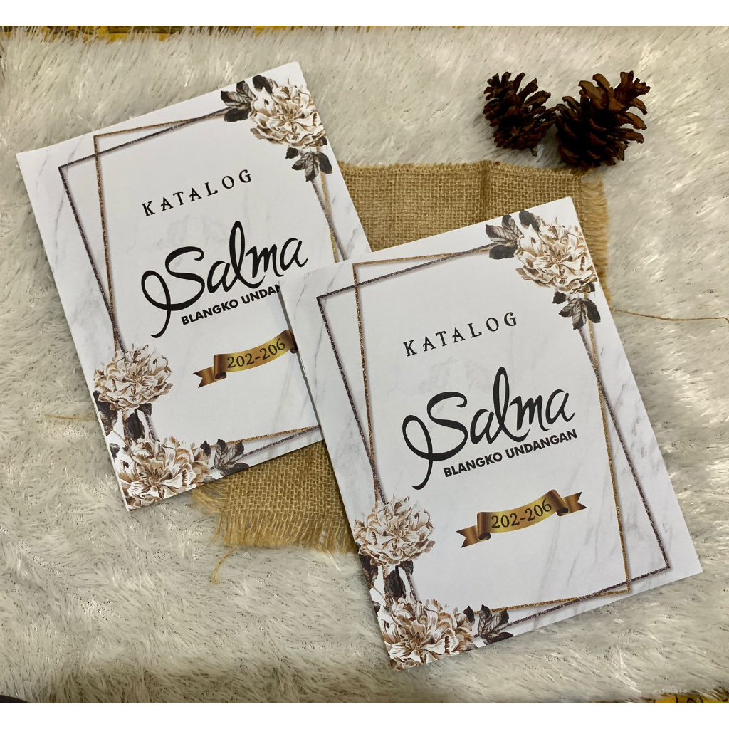Jual KATALOG UNDANGAN - ALBUM UNDANGAN BLANKO TERBARU SALMA 202 - 206 ...