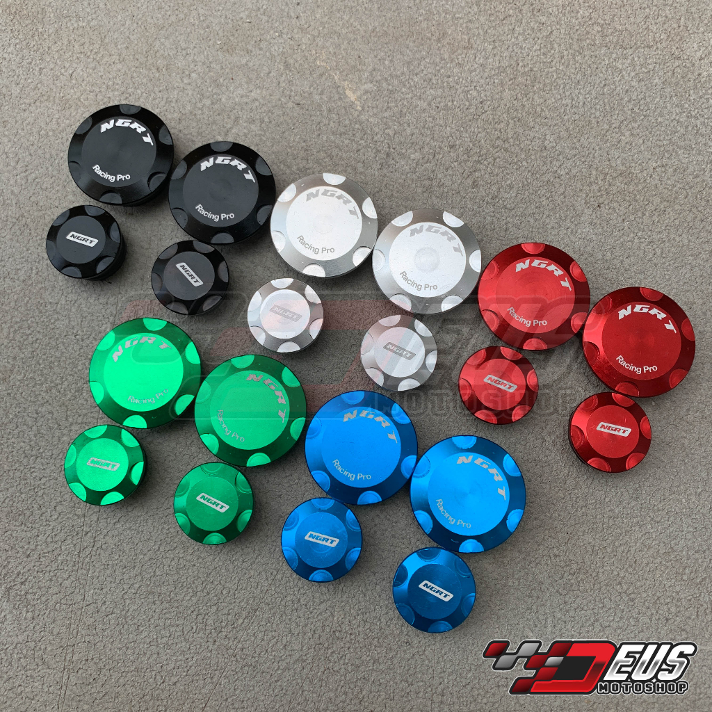 Jual Koin Tutup Rangka NGRT Ninja R SS RR CNC Anodize / Coin Penutup ...