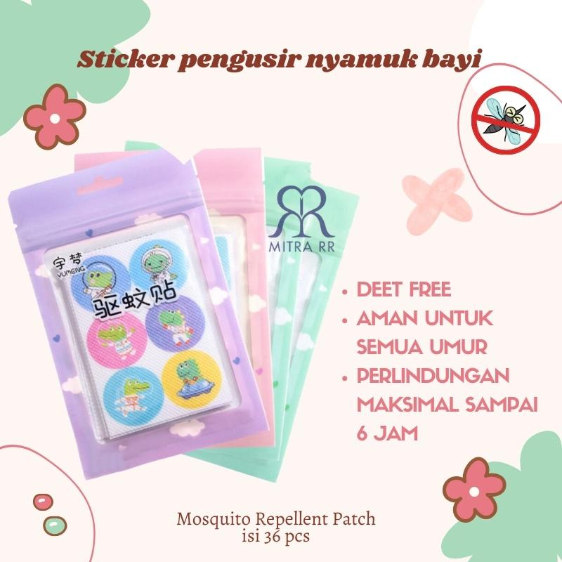 Jual Stiker Anti Nyamuk Anak Bayi Mosquito Patch 36pcs Mosquito ...