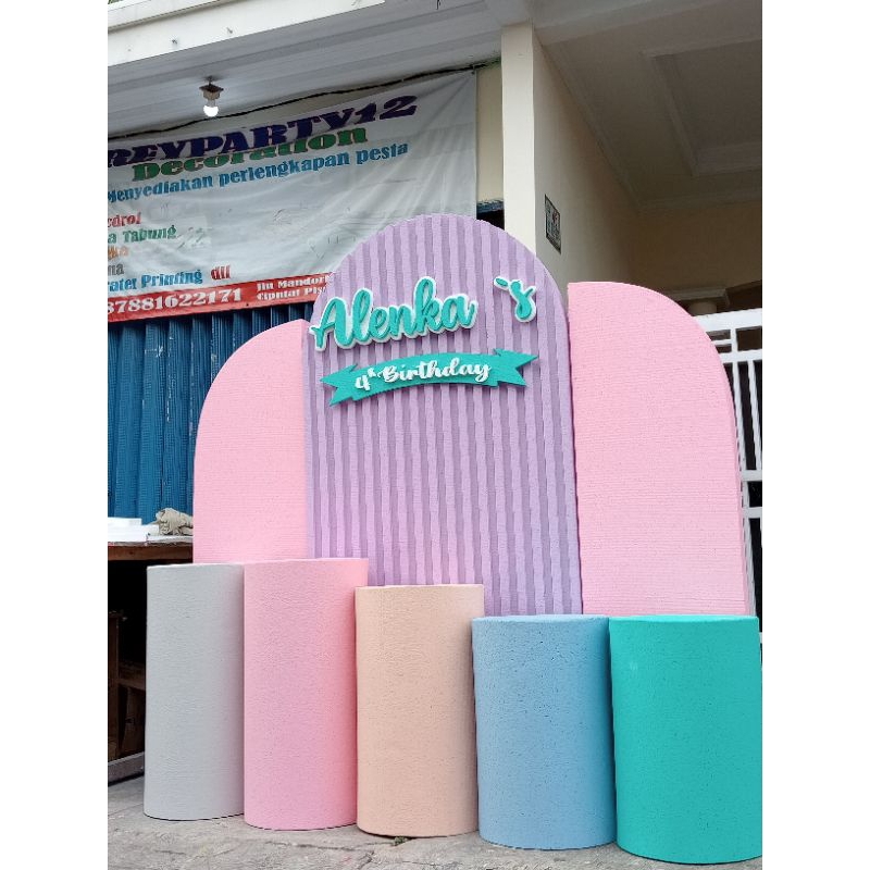 Jual MEJA TABUNG STYROFOAM UK 60/100 cm KHUSUS PENGAMBILAN DI TEMPAT ...