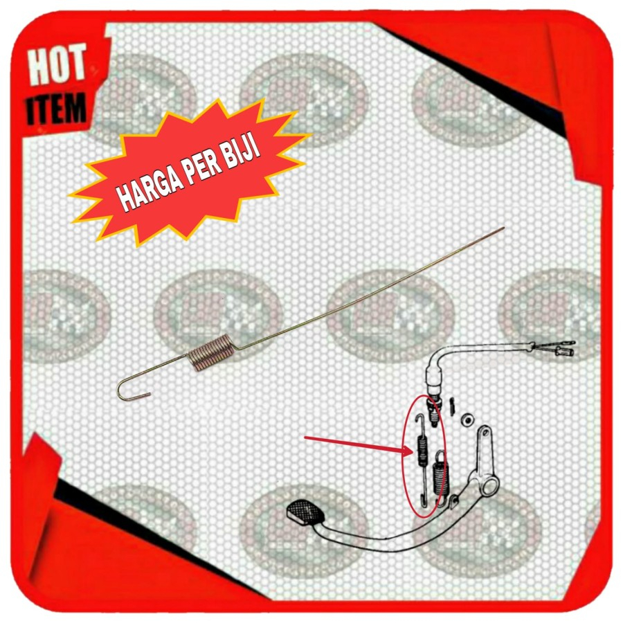 Jual Per / Pir / Ver Switch Rem Belakang Universal ( Panjang 14 cm ...