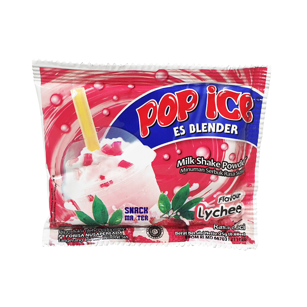 Jual POP Ice Blender Aneka Rasa - Netto 25 gr | Shopee Indonesia