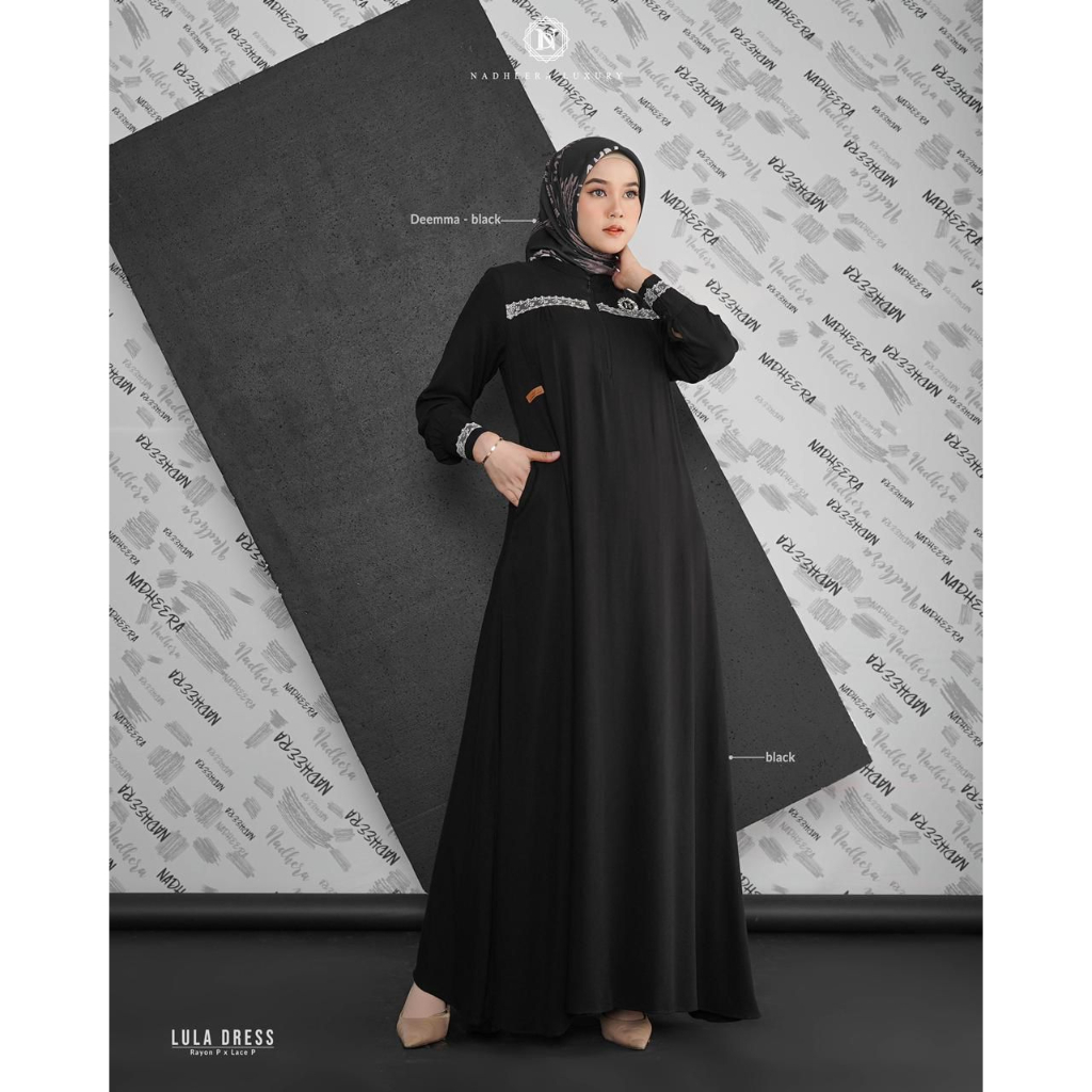 Jual LULA DRESS BY NADHEERA LUXURY | Shopee Indonesia