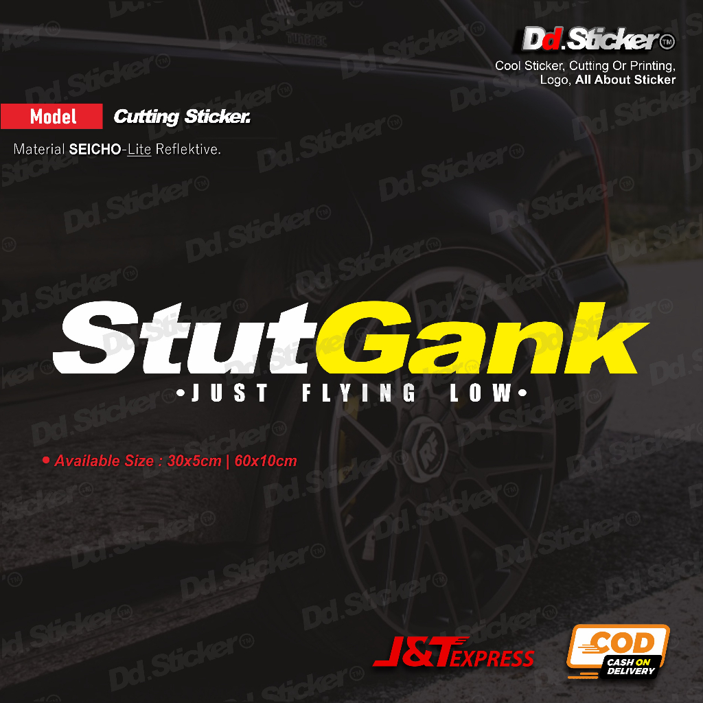 Jual Sticker Stut Gank | Cutting Sticker | Shopee Indonesia