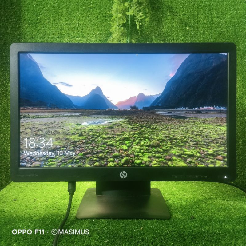 Jual LED Monitor Komputer HP Prodisplay 20inch wide P202va Fullhd ...