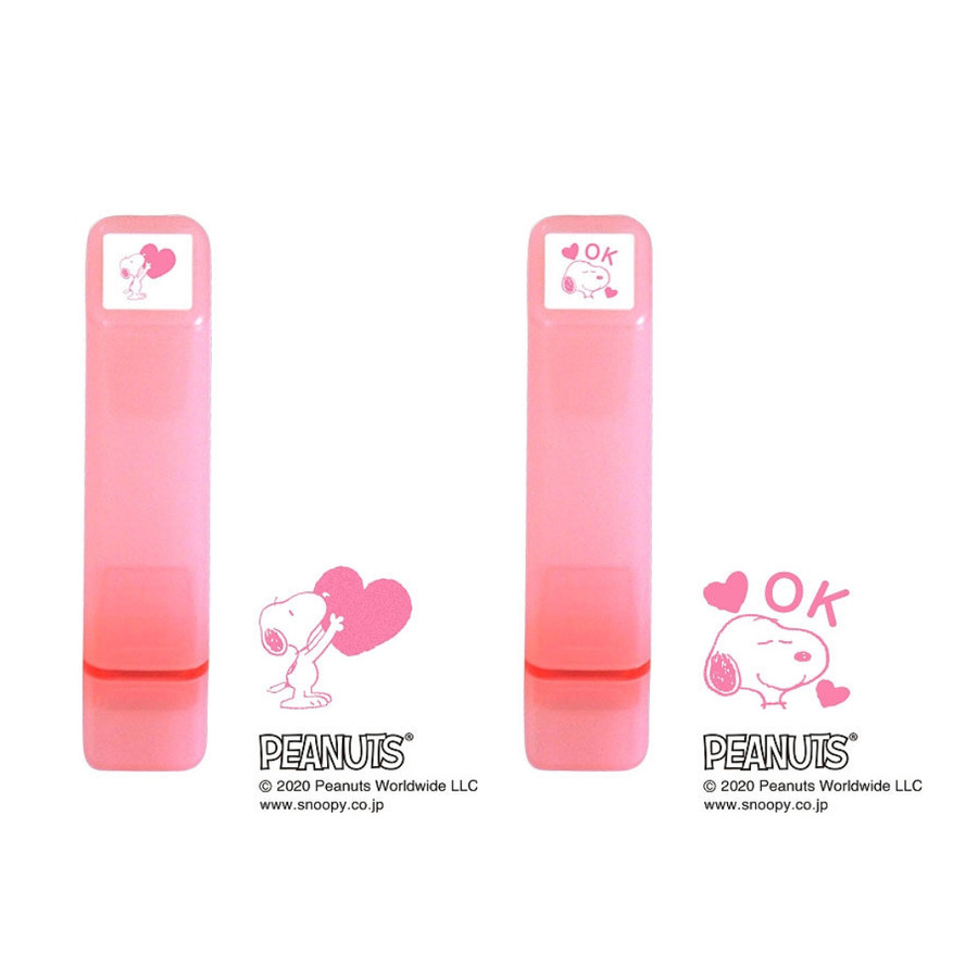 Jual Kodomo No Kao Mini Stamp Peanuts Snoopy Pastel Ink 6mm Stempel ...