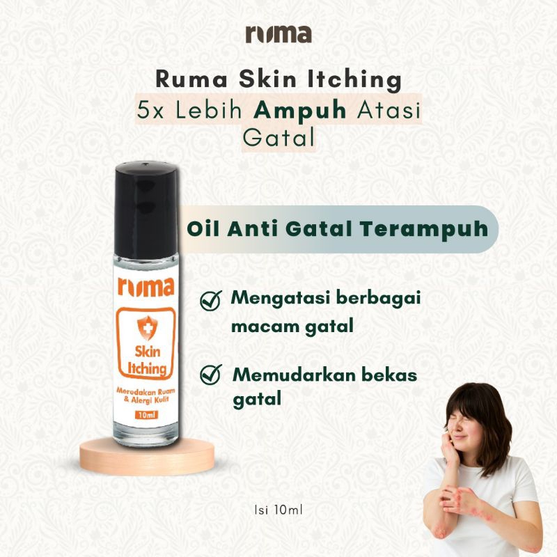Jual Ruma Skin Itching 10 ml Obat Gatal Kulit Herbal Ampuh - Obat Gatal ...
