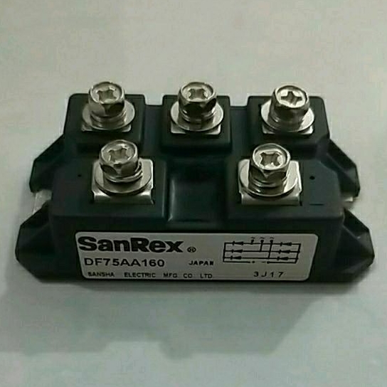 Jual SANREX DF75AA160 75A 1600V IGBT DIODA POWER MODUL Bridge Diode Module DF 75AA160 | Shopee ...