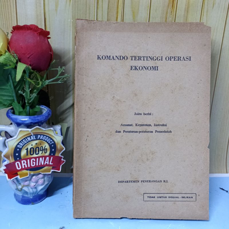 Jual Buku komando tertinggi operasi ekonomi | Shopee Indonesia