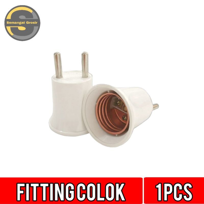 Jual Dutron Fitting Colok Lampu E27 SNI | Shopee Indonesia