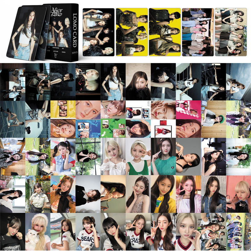 Jual Photocard IVE/Lomo Card IVE / Photocard / 55 Pcs / Photocard Box /KPOP/Liz / Wonyoung / Rei ...