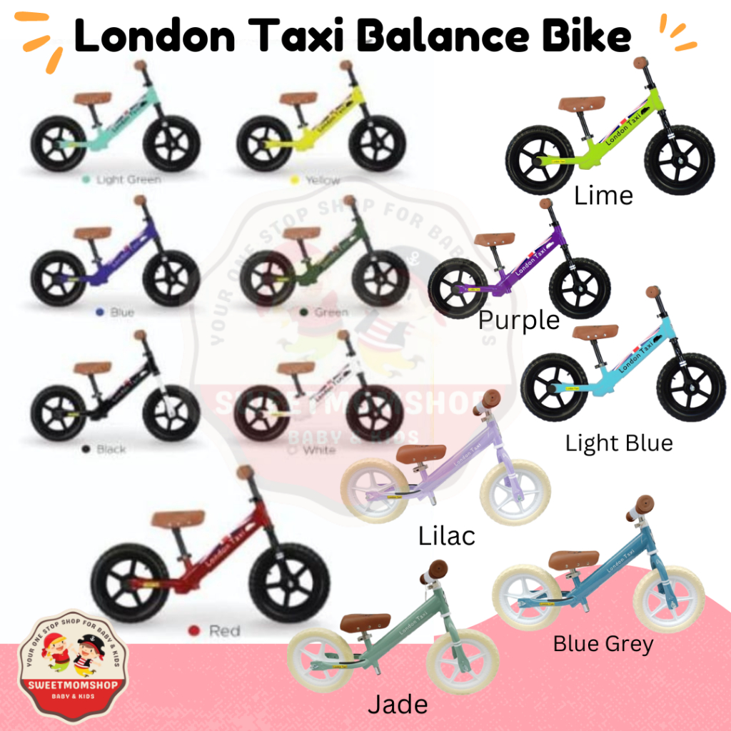Jual London Taxi Balance Bike KICKBIKE SEPEDA anak | Shopee Indonesia