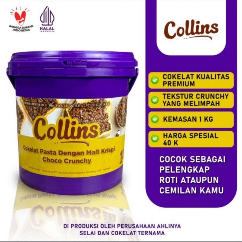 Jual Collins Dip Glaze 1kg Selai Coklat Matcha Tiramisu | Shopee Indonesia