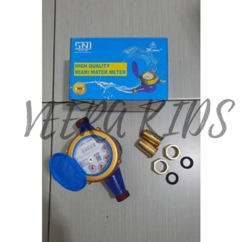 Jual METERAN AIR PDAM BODY BESI DRAT KUNINGAN MIAMI 1/2 INCH | Shopee ...