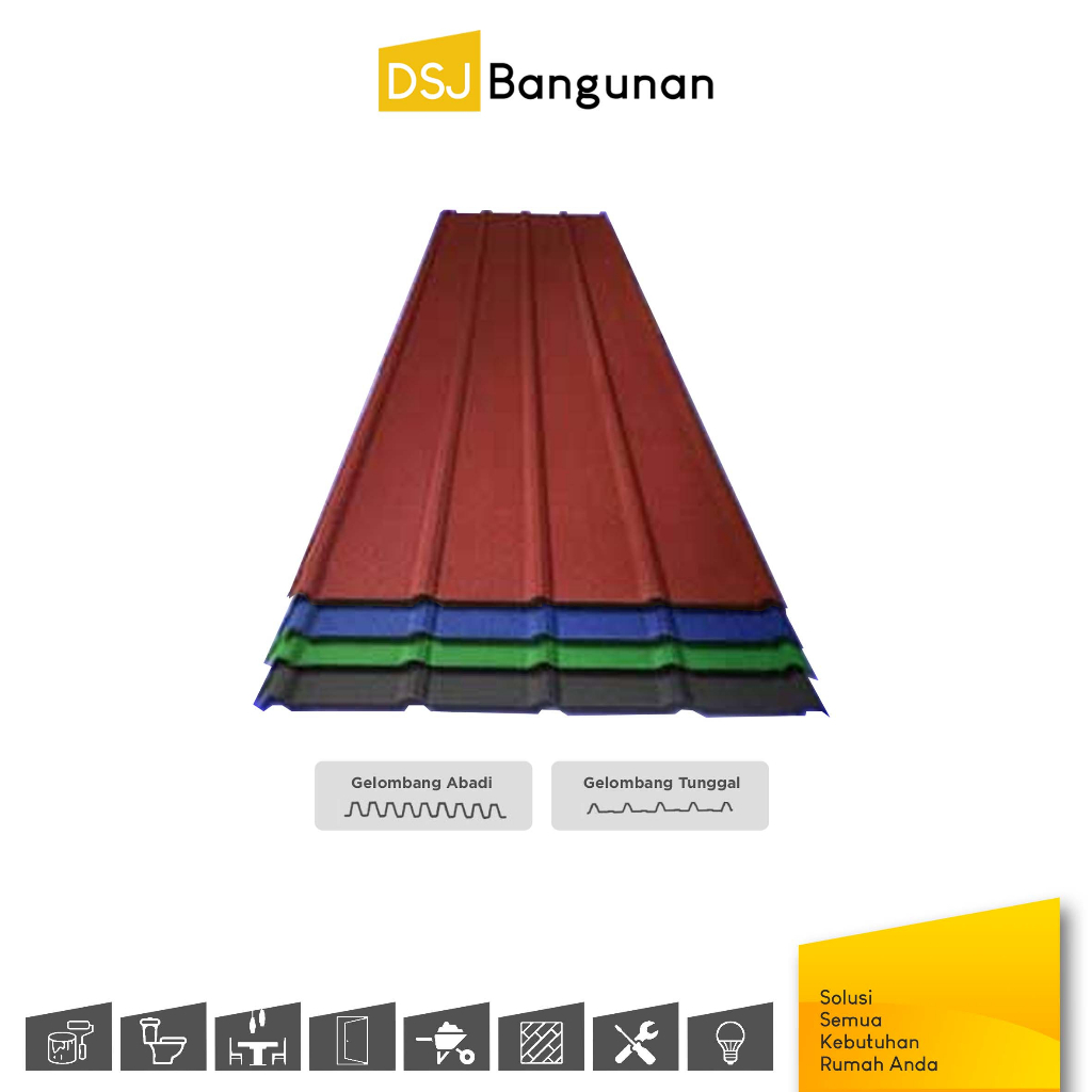 Jual Atap Spandek Pasir Warna Atap Kanopi Atap Baja Ringan Pasir ...