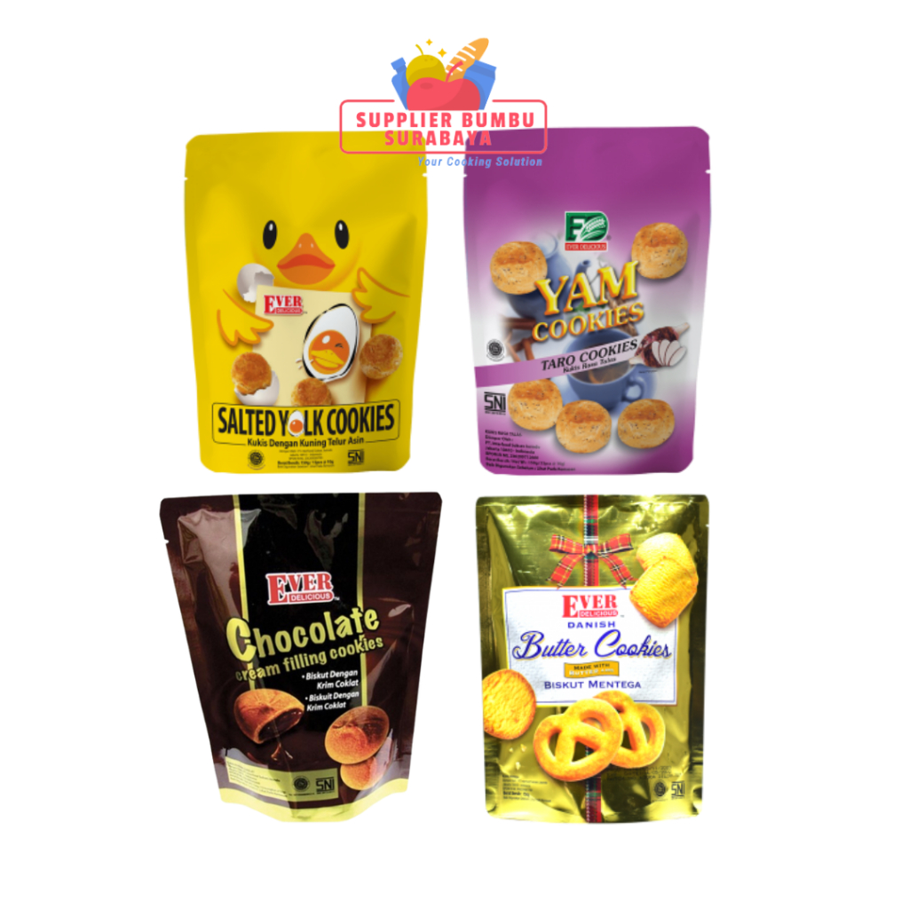 Jual Ever Delicious Cookies Salted Egg Yolk Yam Chocolate Butter Cookie ...