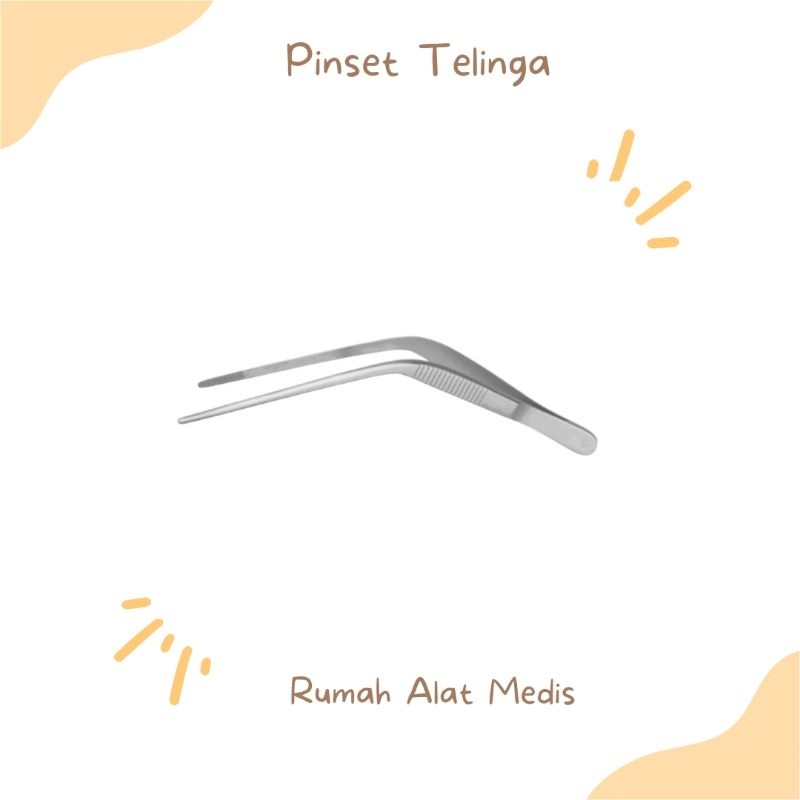 Jual Pinset Telinga 12cm / Pincet THT 12 cm | Shopee Indonesia