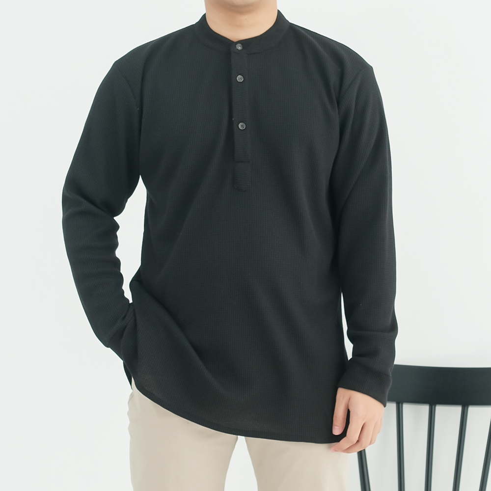 Jual Basic Kurta Lengan Panjang Bahan Waffel Premium | Kurta Al-Hafidz ...