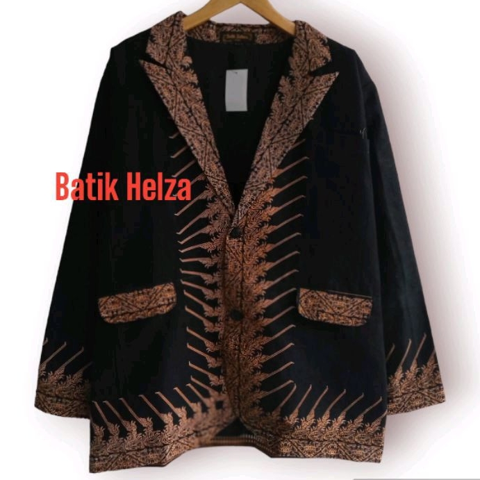 Jual Jas batik pria modern solo Full Lapisan Jahitan Rapi cocok untuk ...