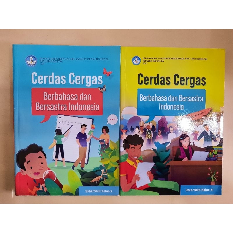 Jual Cerdas Cergas Berbahasa dan Bersastra Indonesia SMA SMK Kelas 10 ...