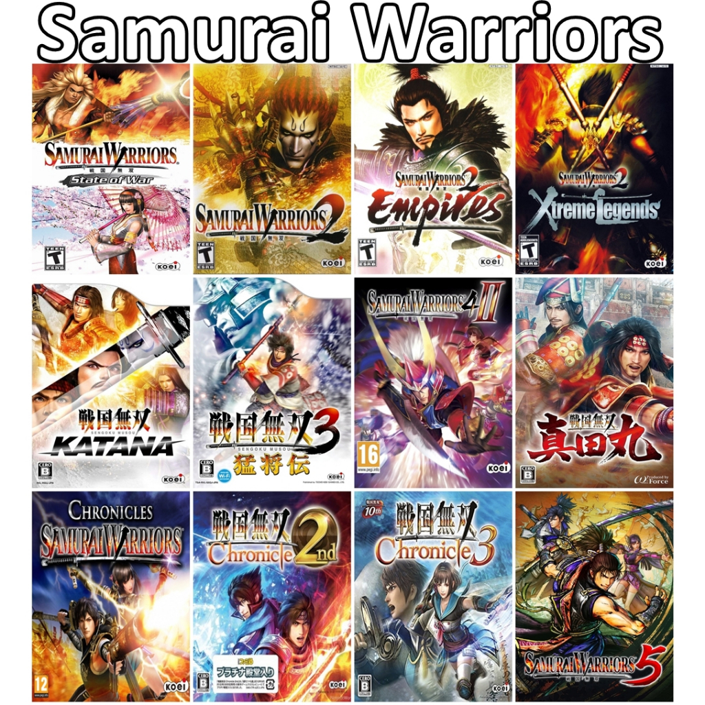 Jual Samurai Warriors Game untuk Komputer PC Laptop KOLEKSI LENGKAP ...