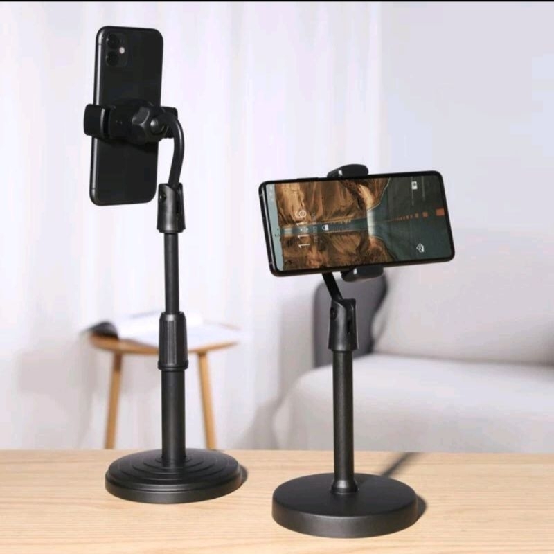 Jual Stand Holder HP di Meja Bisa Diputar - Hitam | Shopee Indonesia