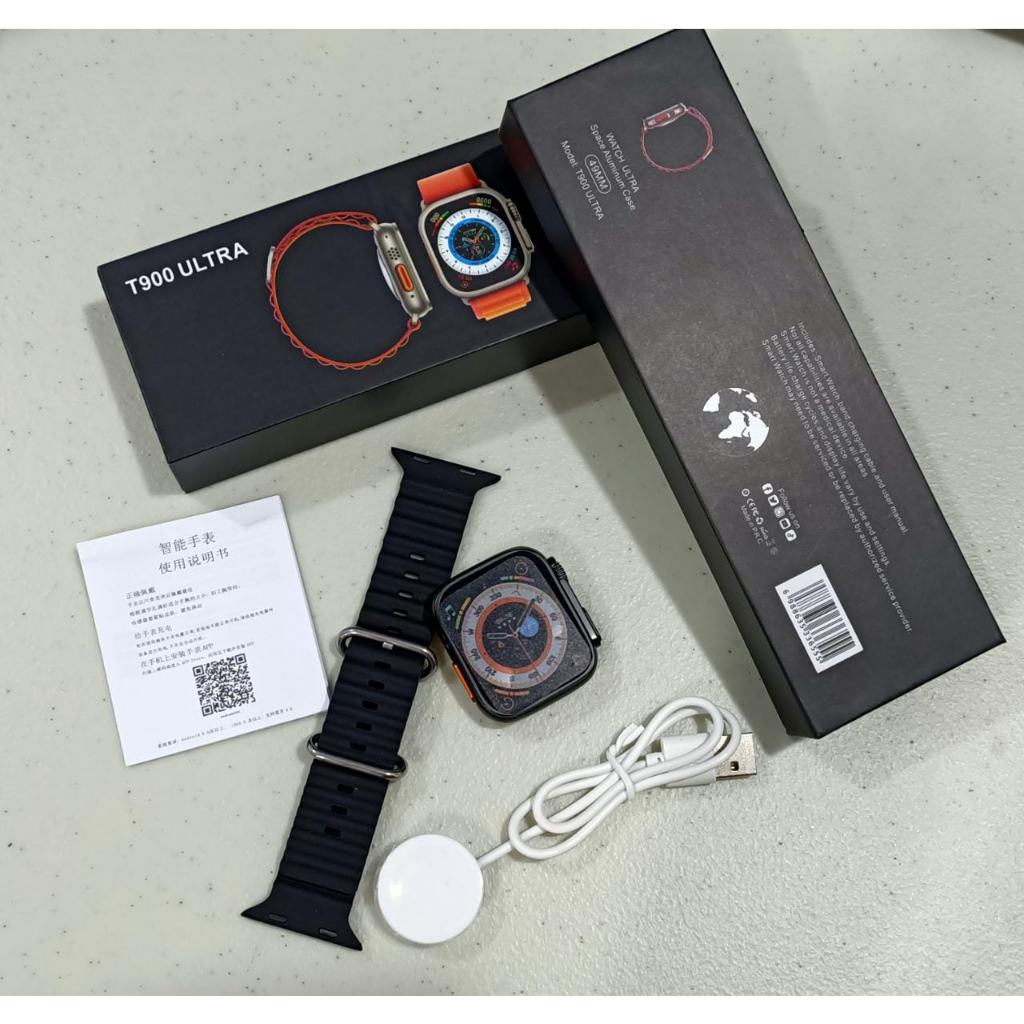 Jual SMARTWATCH SERIES T900 ULTRA/SMARTBAND WATCH ULTRA SPACE ALUMINIUM ...