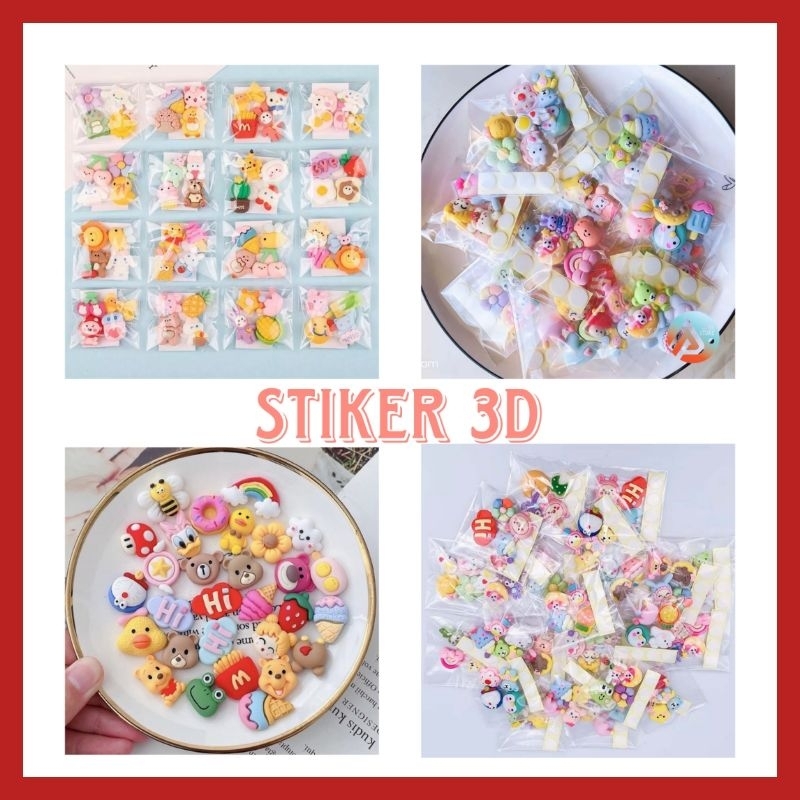 Jual Stiker 3D Isi 4 PCS | Shopee Indonesia