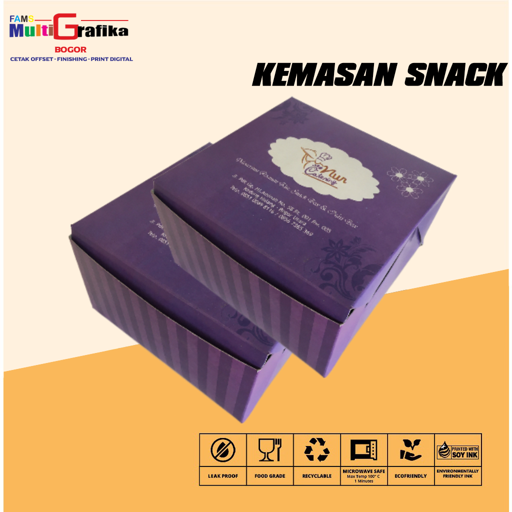 Jual KARDUS SNACK CUSTOM / MERK SENDIRI | Shopee Indonesia