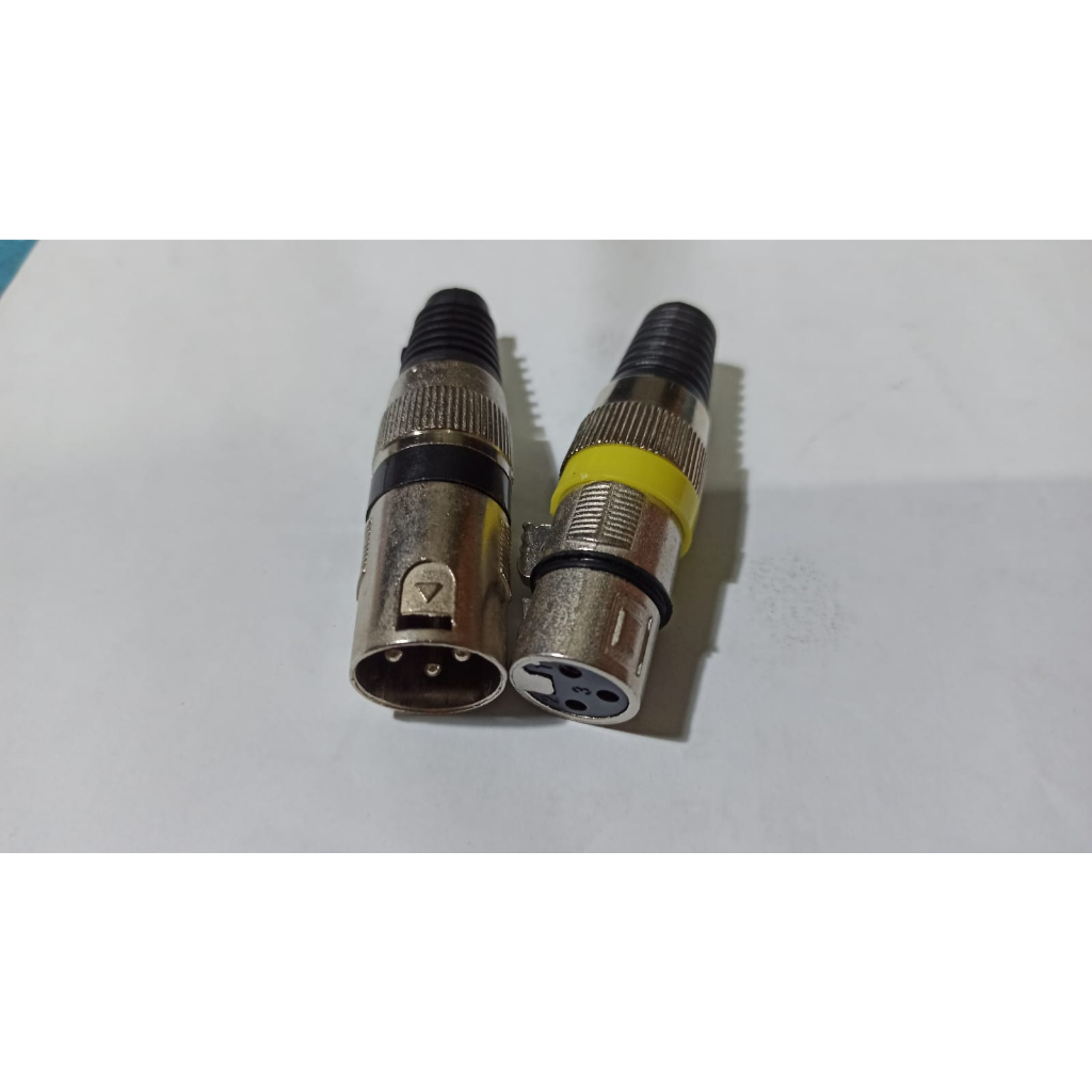 Jual Jack Canon XLR male dan Femaile (sepasang) | Shopee Indonesia