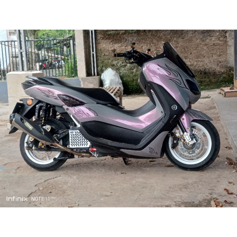 Jual V6 CUTTING STICKER STRIPING ALL NMAX NEW 2021-2023 MOTIF API HOT ...