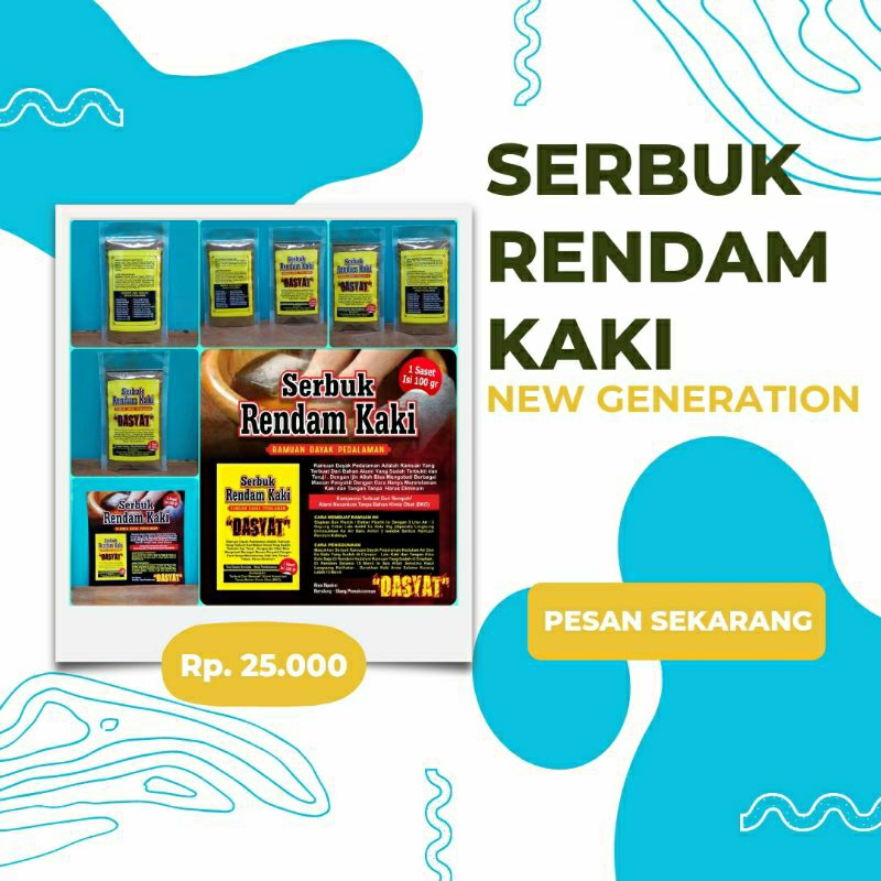 Jual RENDAM KAKI RAMUAN DAYAK NEW GENERATION | Shopee Indonesia