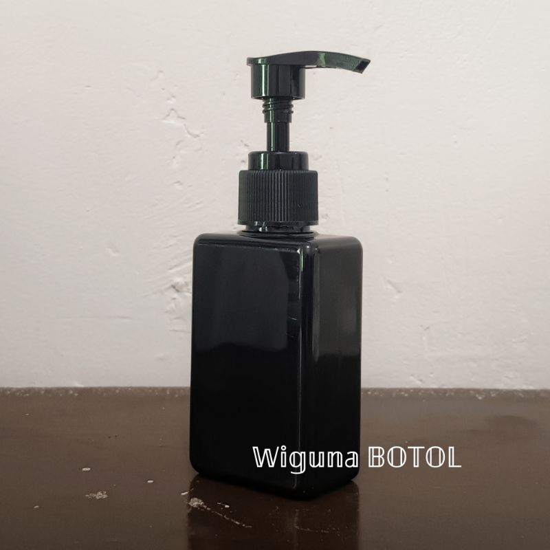 Jual Botol Pump 100ml kotak / Botol Pet 100ml Kotak Tutup Pump Lotion | Shopee Indonesia