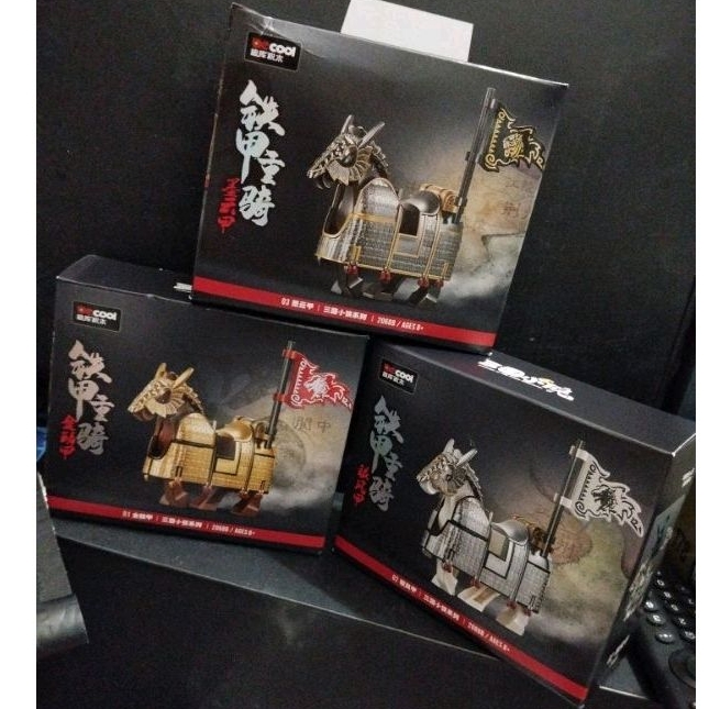 Jual brick medieval war horse Chinese style tiga kerajaan | Shopee ...