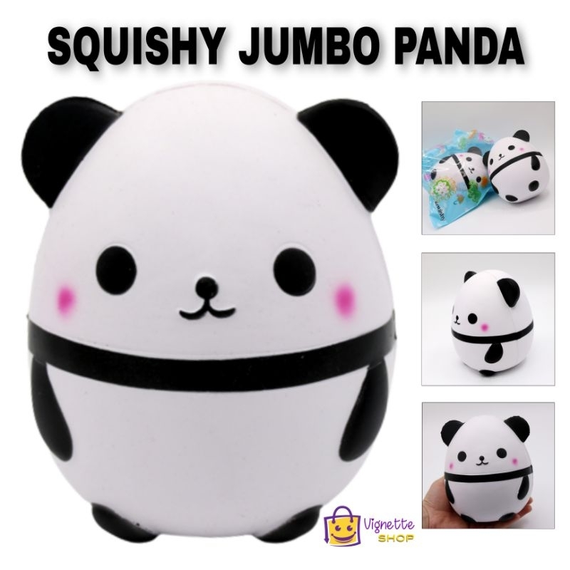 Jual Squishy Jumbo Panda White Black | Squisy Squisi Skuisi Sekuisi ...