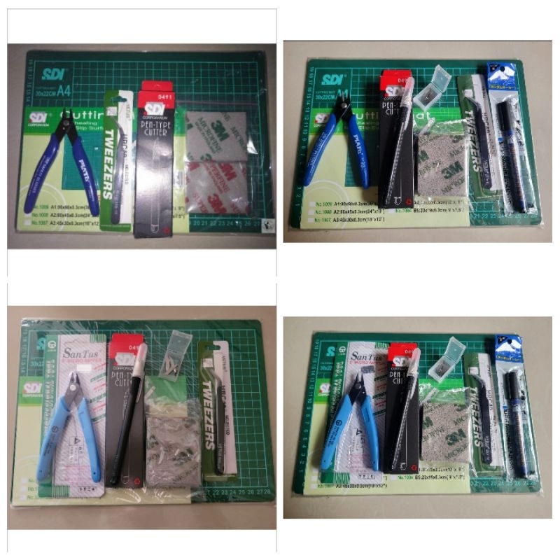 Jual Paket Hemat Alat Rakit Gundam Set 5 Alat Bantu Merakit Gundam 5 ...