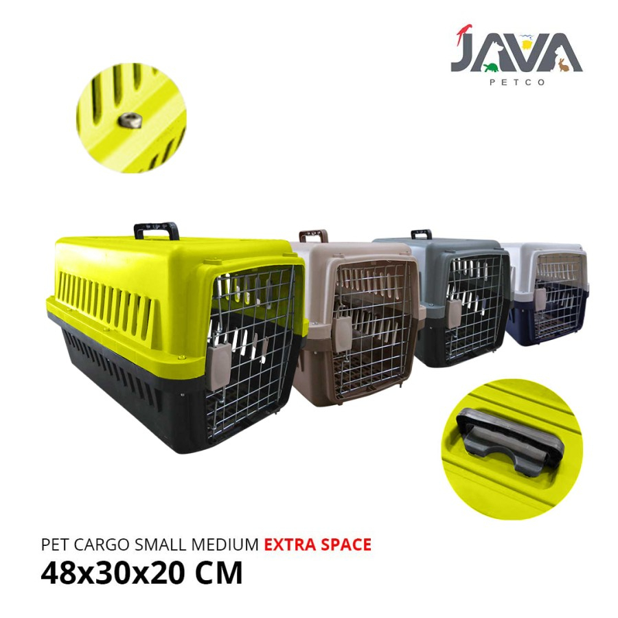 Jual Pet Cargo Small Medium EXTRA SPACE 48x30x20 - Pet Cargo Kucing ...